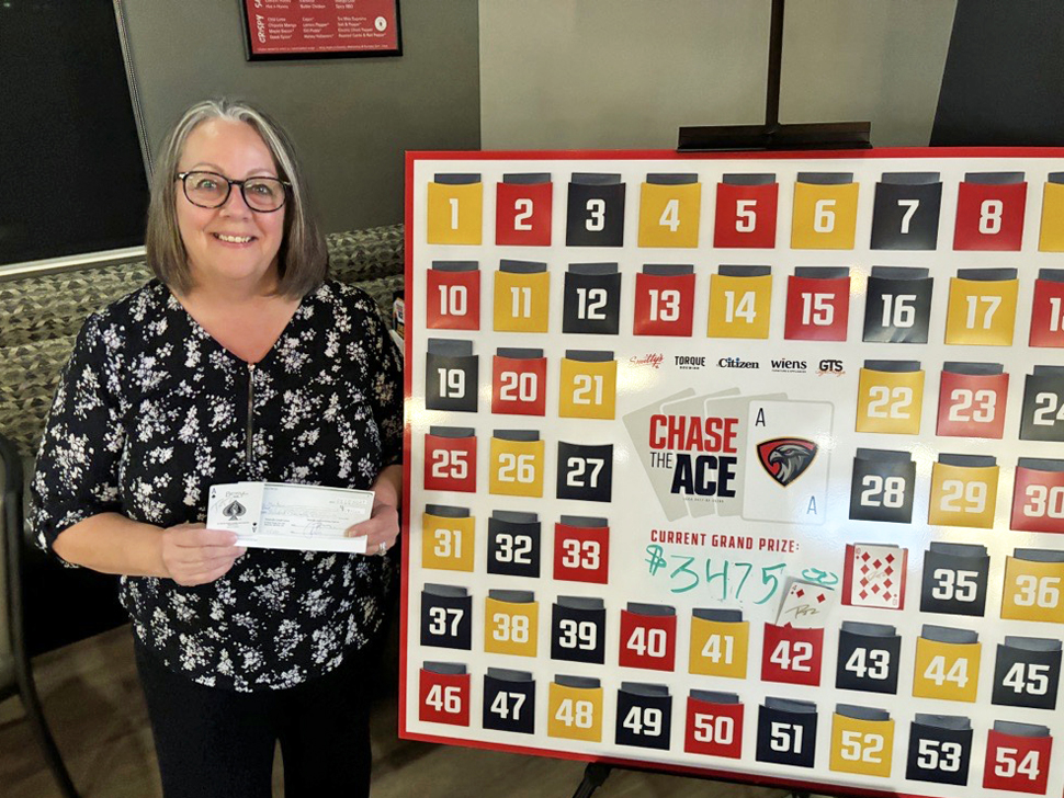 Niverville Nighthawks’ Chase the Ace fundraiser winner shares winnings with neighbours ...